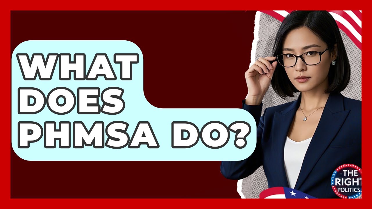 What Does PHMSA Do? - The Right Politics