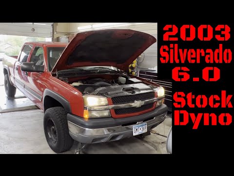 Stock Chevy Silverado 1500HD 6.0 Dyno