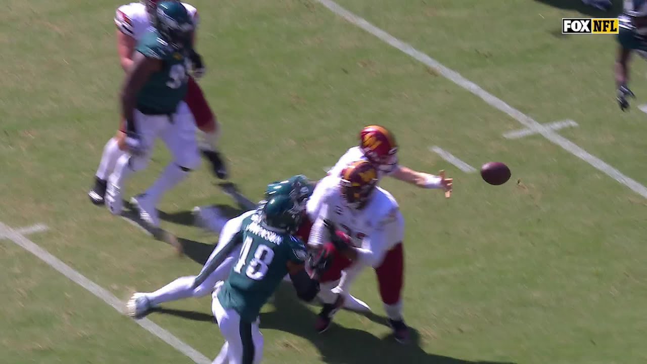 Eagles Sack Fumble Recovery Leads to Dallas Goedert TD!