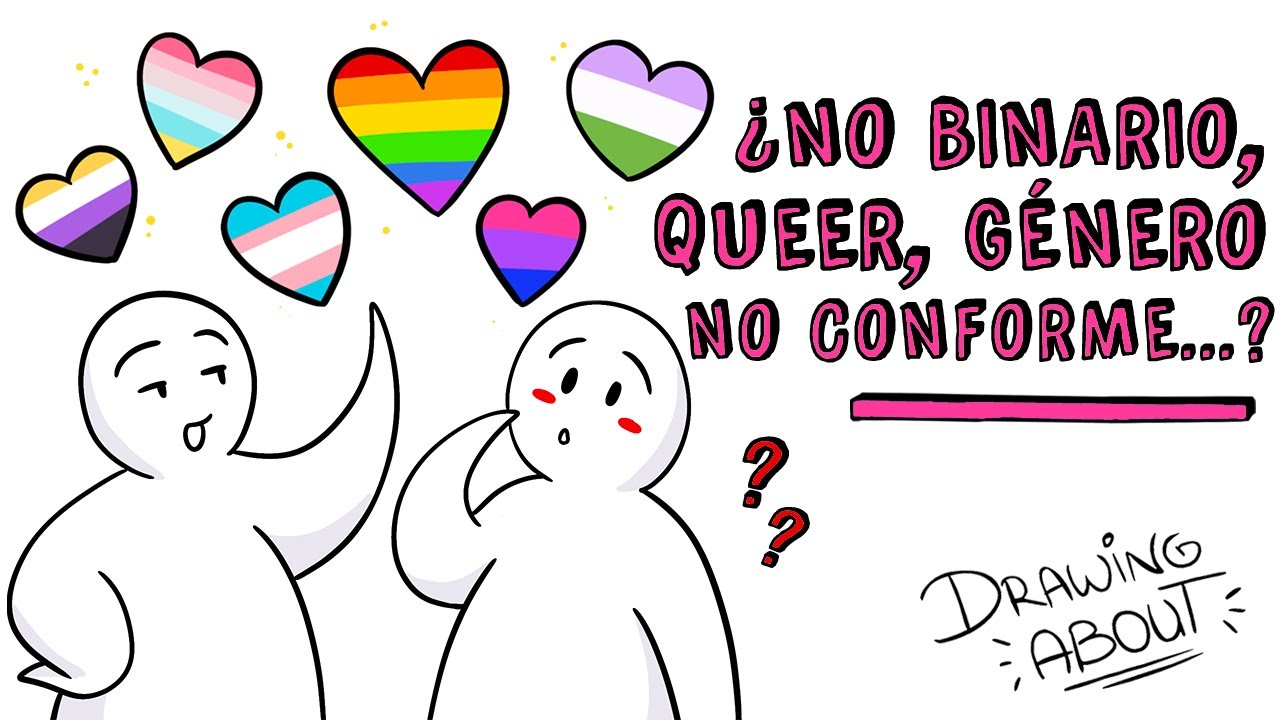 NON-BINARY, QUEER, GENDER NON-CONFORMING, AND MORE GENDER DEFINITIONS 🌈 LGBTIQ+ | Draw My Life