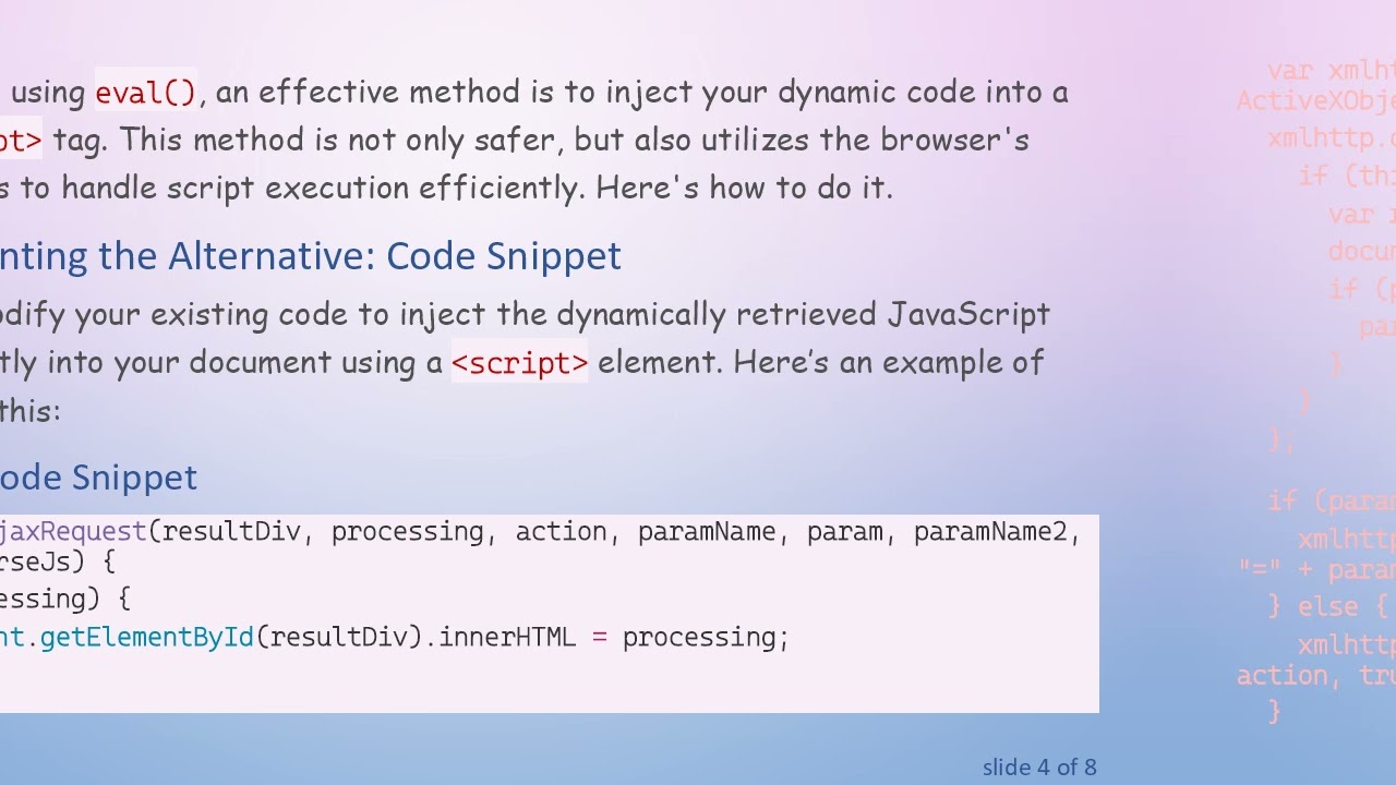 Finding a Safe Alternative to the eval Function in JavaScript