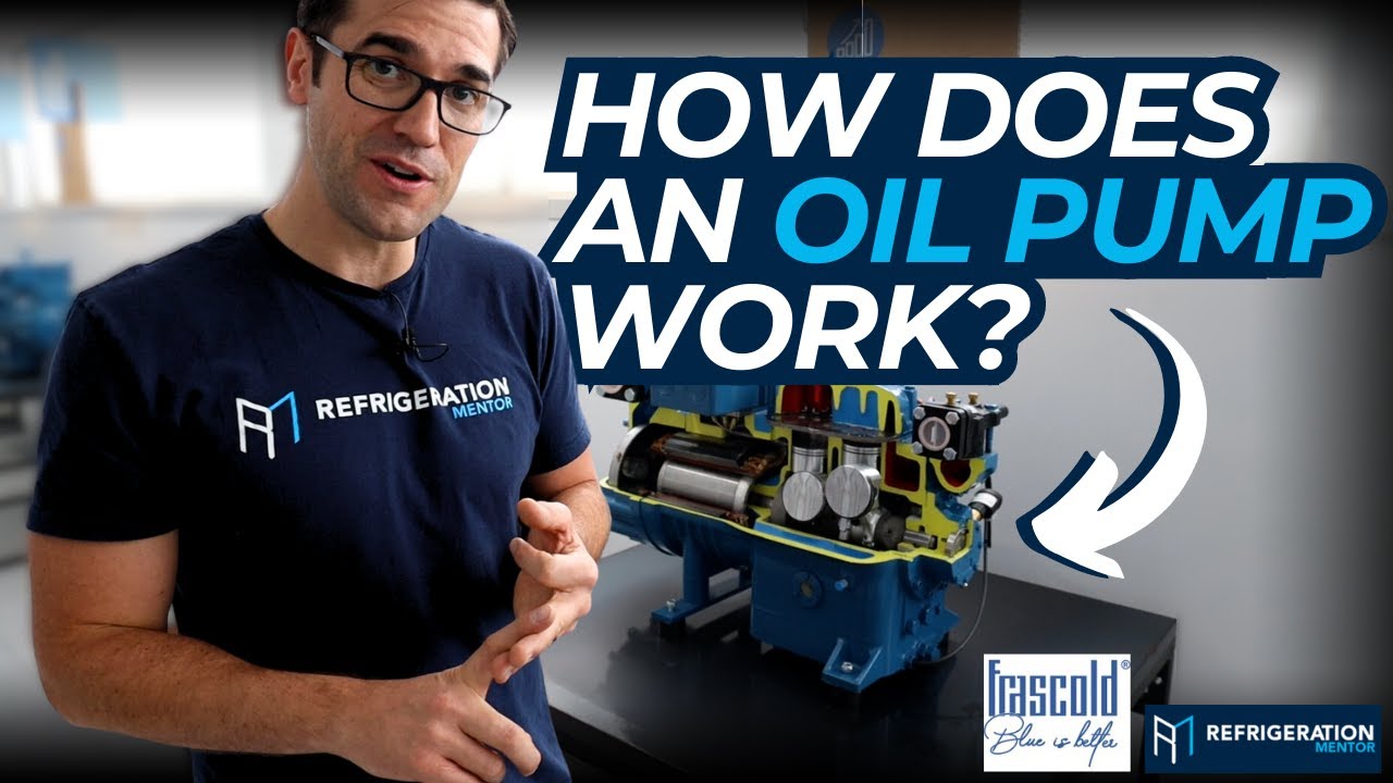 How does and Oil Pump Work? | Frascold Compressor Cutaway