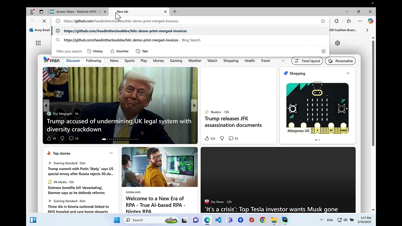 NetSuite SuiteScript 2.1 Demo - WebStorm - Windows 11