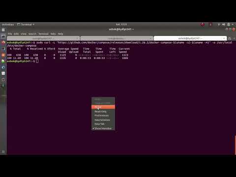 Install Docker Compose in Ubuntu