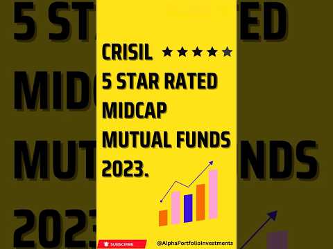 CRISIL 5 star rated midcap mutual funds 2023 #shorts #youtubeshorts