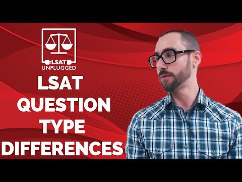 LSAT Logical Reasoning Question Type Differences