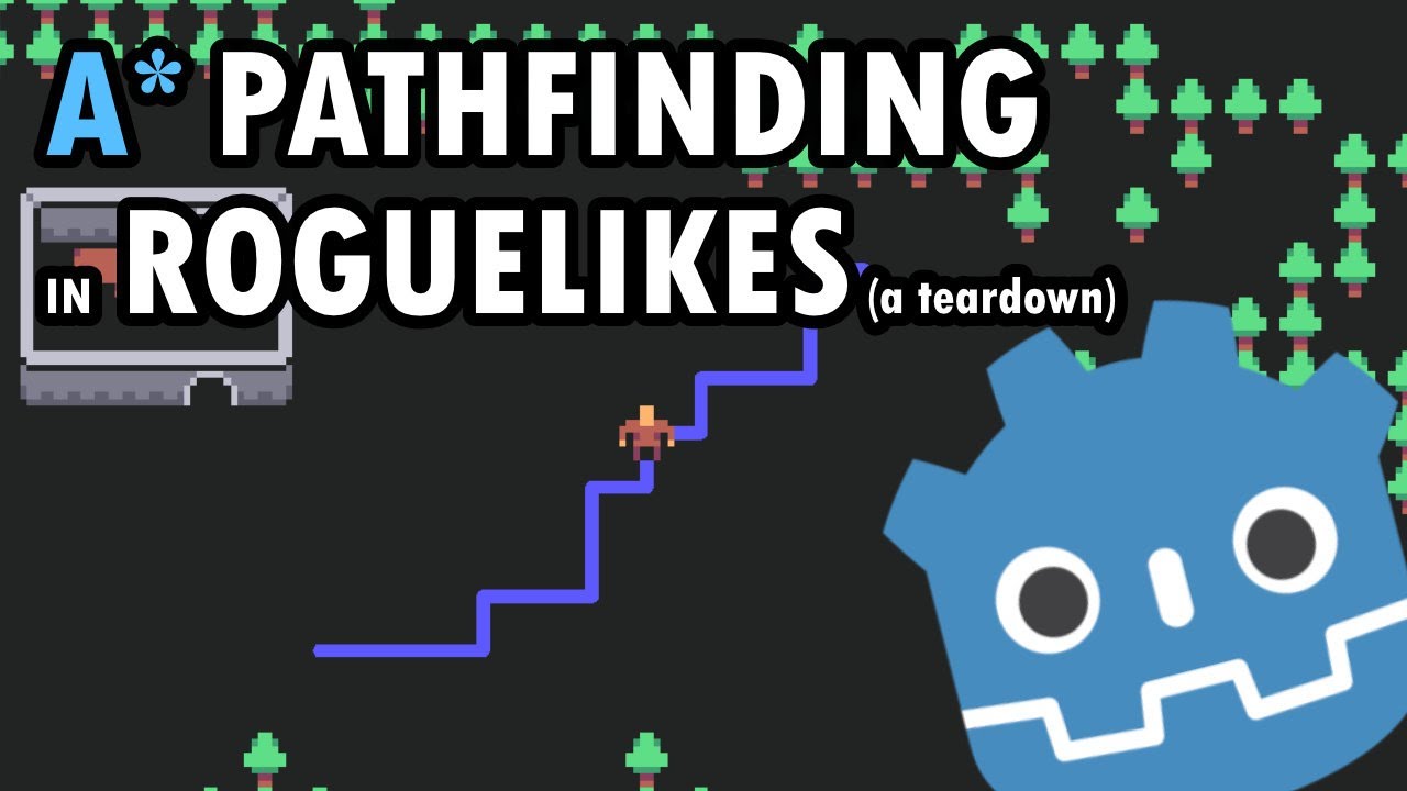 Godot: A* Pathfinding in Roguelikes (a teardown)