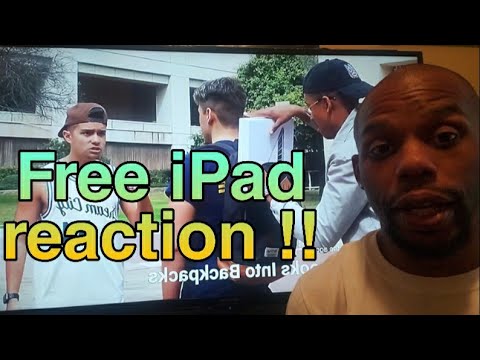 FREE iPad reaction? #like #subscribe #ej-uno #reaction