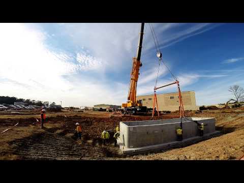Locke Solutions - SJRA Precast Concrete Meter Vault with McCarthy