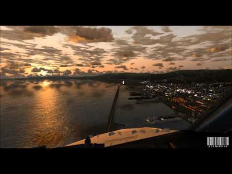Landing at Genoa Cristoforo Colombo Airport / Italy - FSX HD