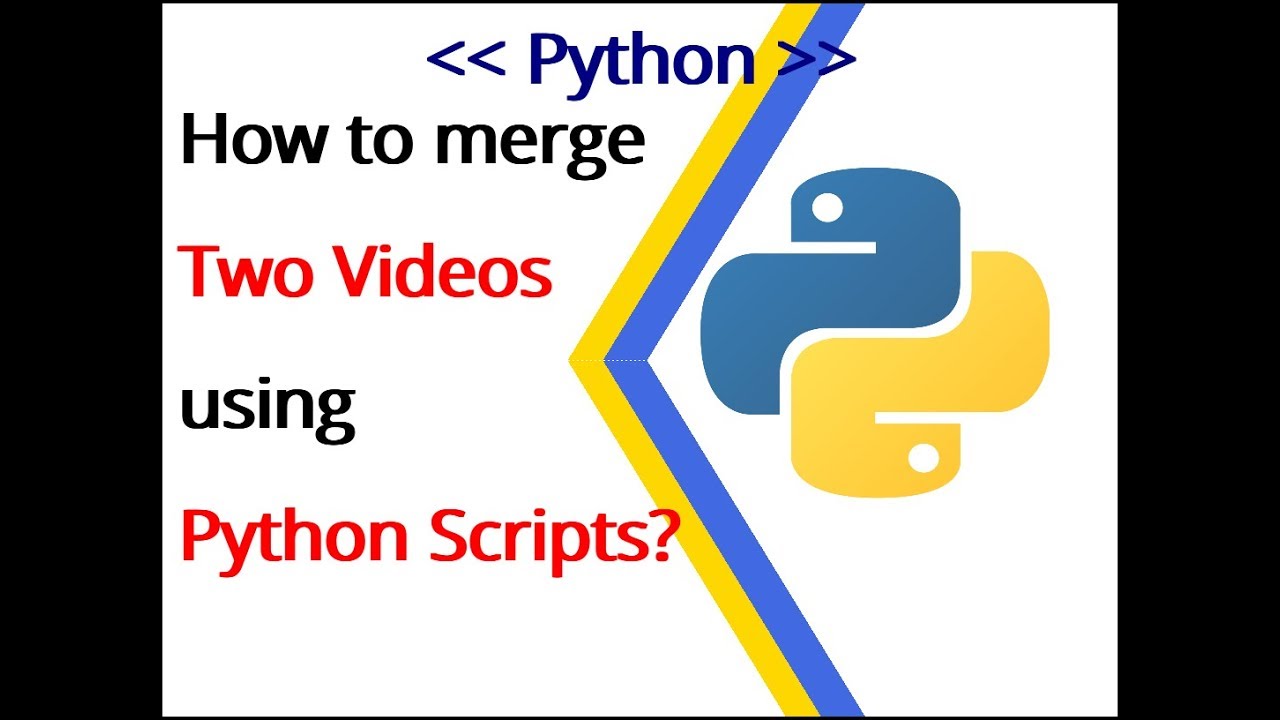 Python Example 3: How to merge many videos using python scripts?
