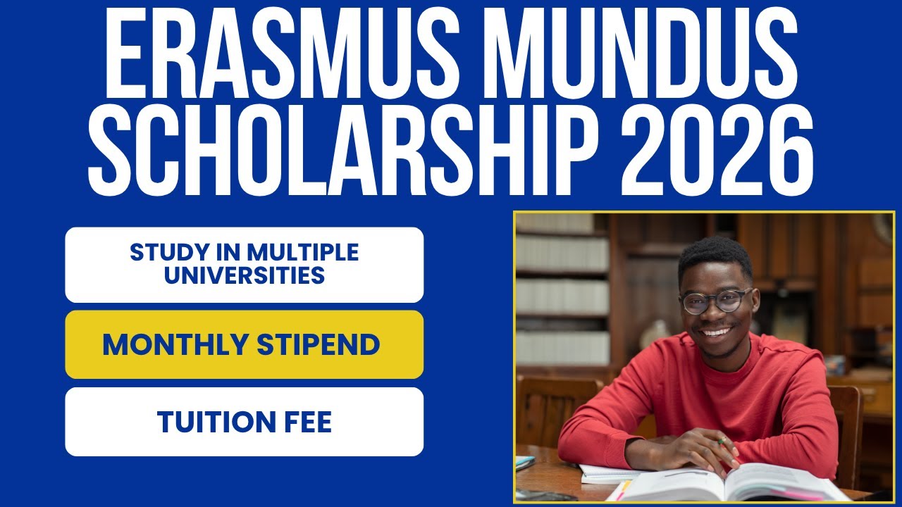 How to apply for ERASMUS MUNDUS Scholarship 2026