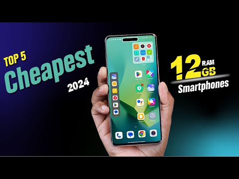 TOP 5: New Budget 12 GB Ram Phones ⚡️⚡️ 2024 Top 5 #12gbrambudgetphone #12gbunder25000 #nnote40pro