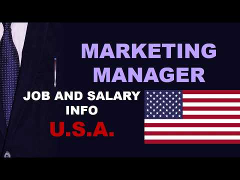 Marketing Manager Salary in the USA - Jobs and Wages in the United States