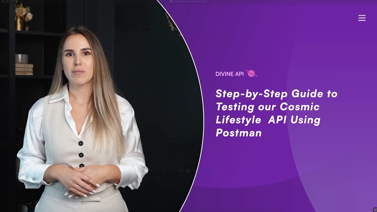 How to Test Cosmic LifeStyle API Using Postman | Divine API