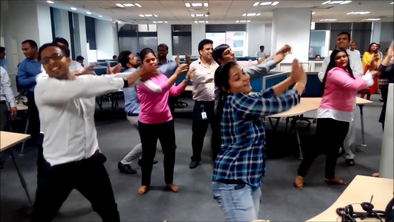 DXC CSC+HPE Noida Flash Mob 2017