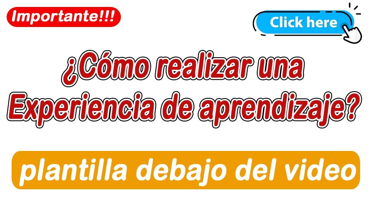 LEARNING EXPERIENCE || How to do it?