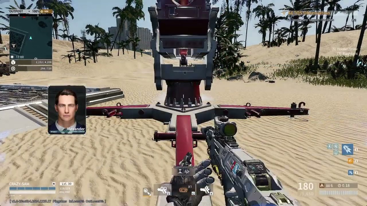 Outpost Infinity Siege : Full Game Walkthrough - 12th Mission AETOS Observation / Kronos Omega