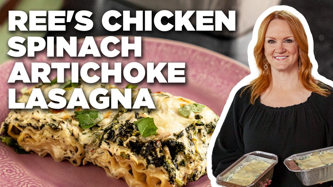 Ree Drummond's Chicken Spinach Artichoke Lasagna | The Pioneer Woman | Food Network