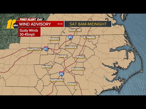 LIVE RADAR: Severe weather risk, gusty winds today