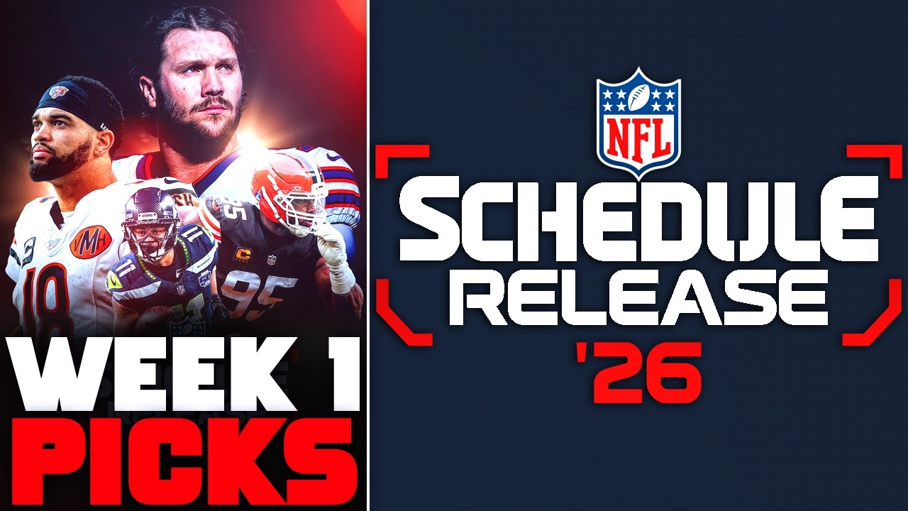 2026 NFL Schedule Release | Every Week 1 Matchup + Predictions