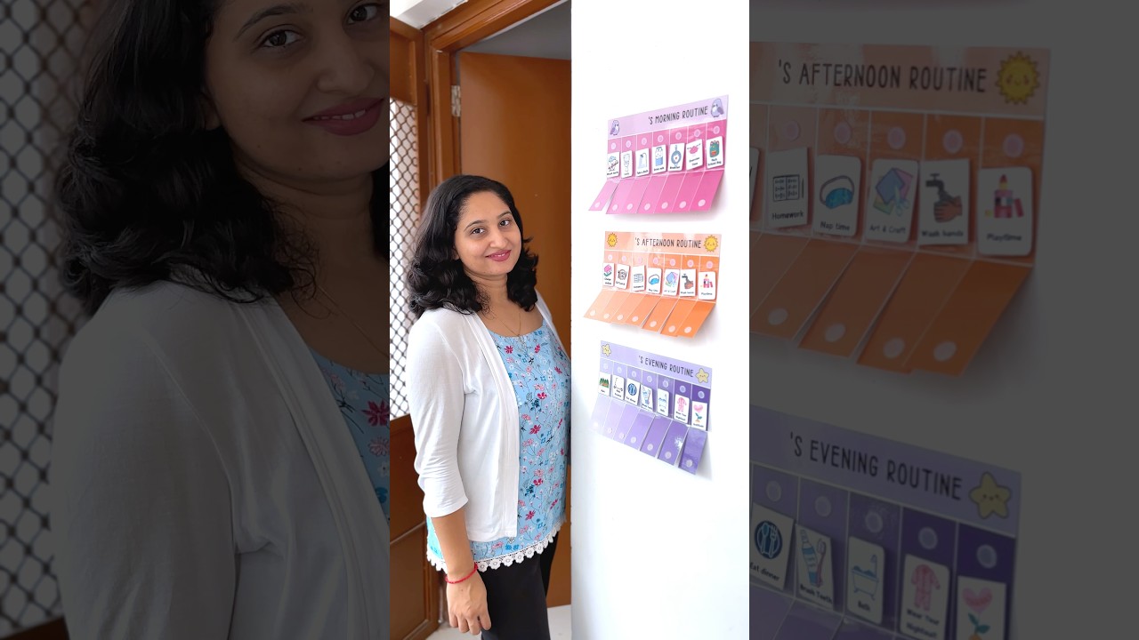 Routine chart printable for kids