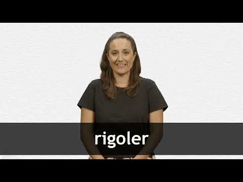 English Translation of “RIGOLER” | Collins French-English Dictionary