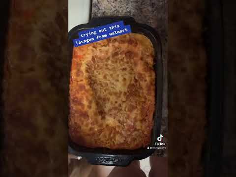 Trying Rana Lasagna from Walmart 🍽