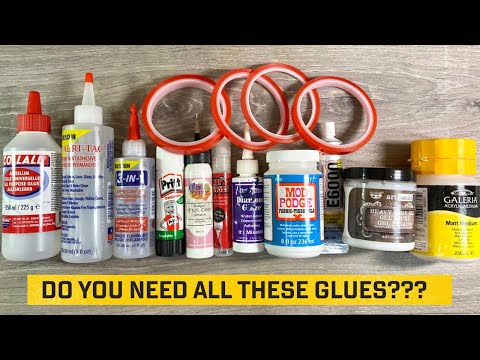 What Glues Do You Need - Which Is The Best Glue - A Comprehensive Glue Guide For Crafters