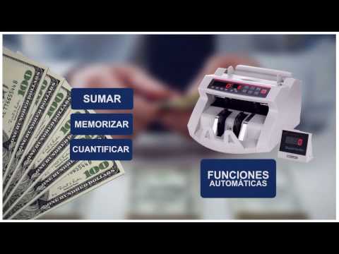 Contadora de Billetes Gadnic CONT0001 Detector Falsos Bidcom