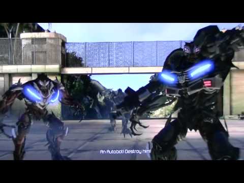 Transformers 3 Dark Of The Moon Game PS3 CH 1 Part 1/2. HD