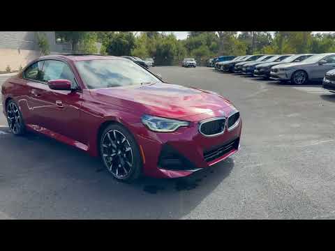 Introducing the 2025 230i in Vegas Red | 4K