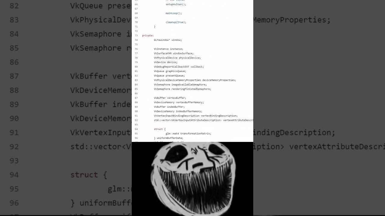Learning Vulkan Be Like
