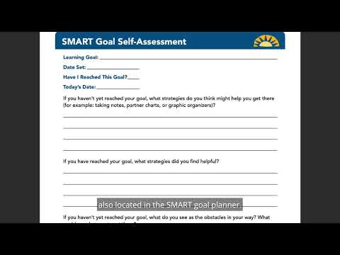 Check-in Protocol for SMART Goals