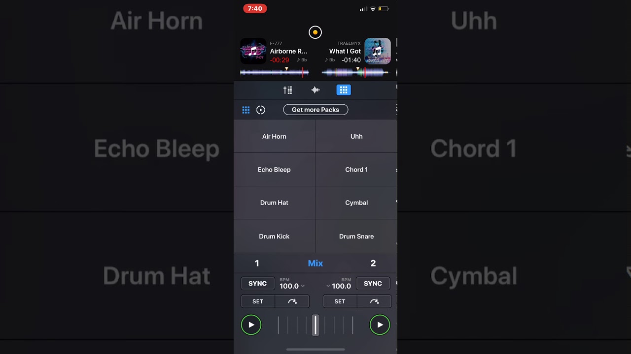 Airborne robots vs when I got song mix