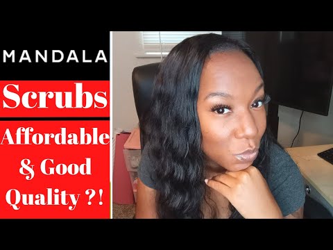 Mandala Scrubs Unboxing & Try On