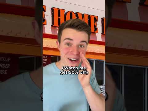 Home Depot Secret Discount Hack! 🤑 #homedepot #savemoney #gardening