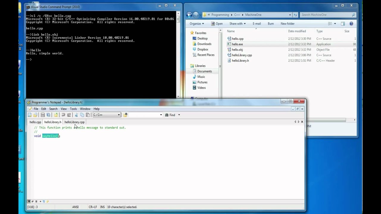 C++ vs. Java : Code to Executable