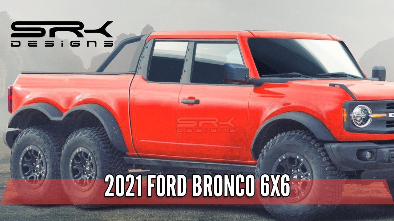 2021 Ford Bronco Morphs into a 6x6 Monster Under Your Very Eyes ...