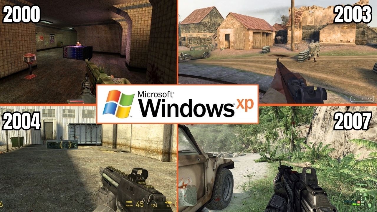 FPS Games in Windows XP Era