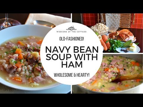 NAVY BEAN SOUP WITH HAM recipe!