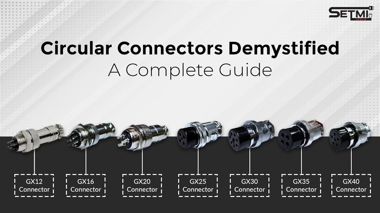 GX Aviation Connectors Explained (12mm to 40mm) | Pin Configurations & Features | Setmi India