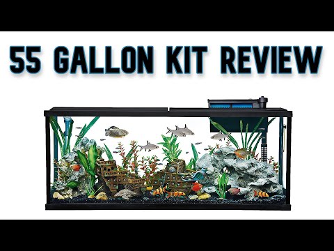 55g Top Fin Aquarium Starter Kit Review