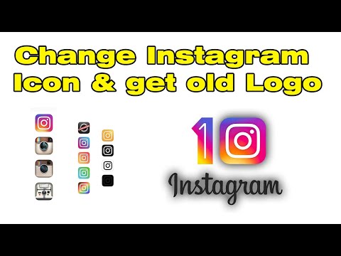 How to change Instagram App Icon and get old Instagram Logo on Instagram 10 Years Birthaday