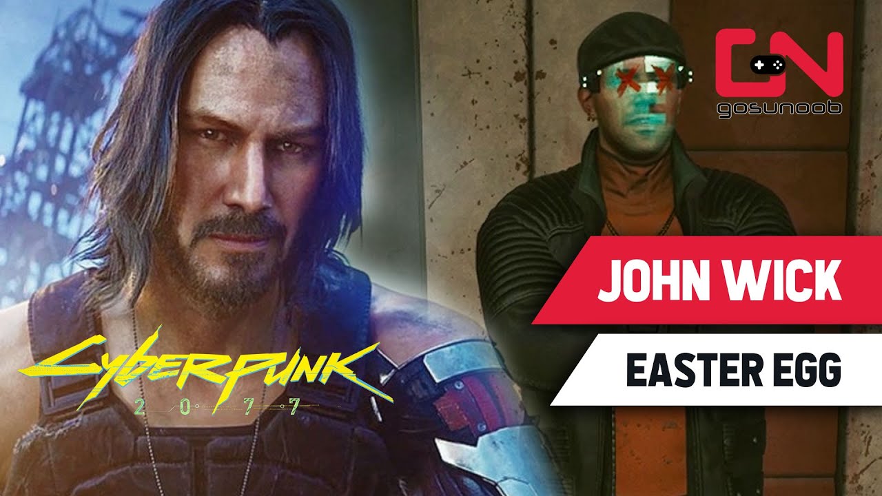 Cyberpunk 2077 John Wick Easter Egg Reference Location