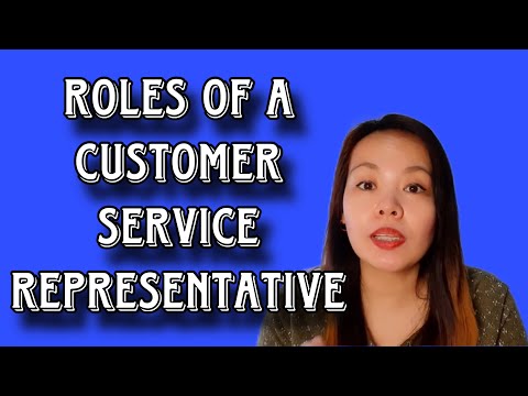 WHAT ARE THE ROLES OF A CUSTOMER SERVICE REPRESENTATIVE? | FREELANCING | WORK FROM HOME |TAGLISH
