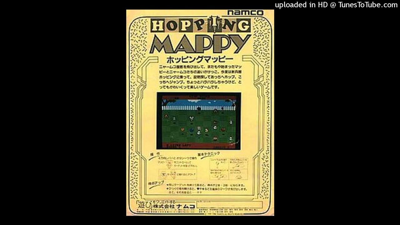 Hopping Mappy (Arcade) OST - Main BGM