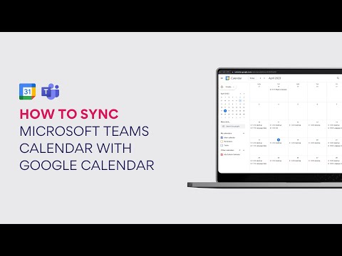 How to sync Microsoft Teams and Google Calendar