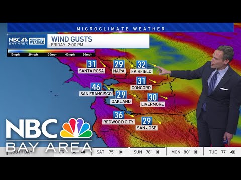 Jeff's Forecast: 2 systems bring on & off wind