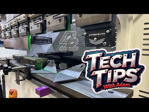 Tech Tips With Adam - Ep6. Press Brakes, Rolla V & Lasers oh my… 🤓✌️